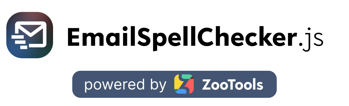 An Ultratiny And Fast Javascript Email Checker To Reduce Users Typing A Wrong Email